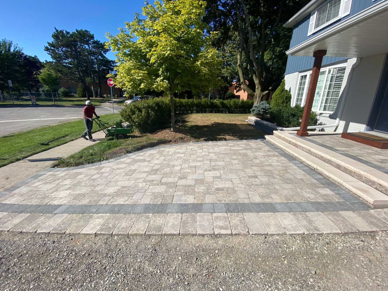 Removing Weeds from Interlocking | Ontario Quality Landscaping